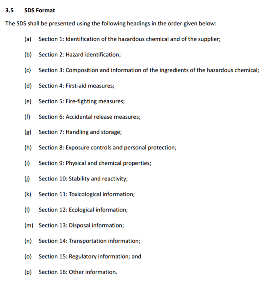 Safety Data Sheet | CHEMICAL MANAGEMENT UNIT